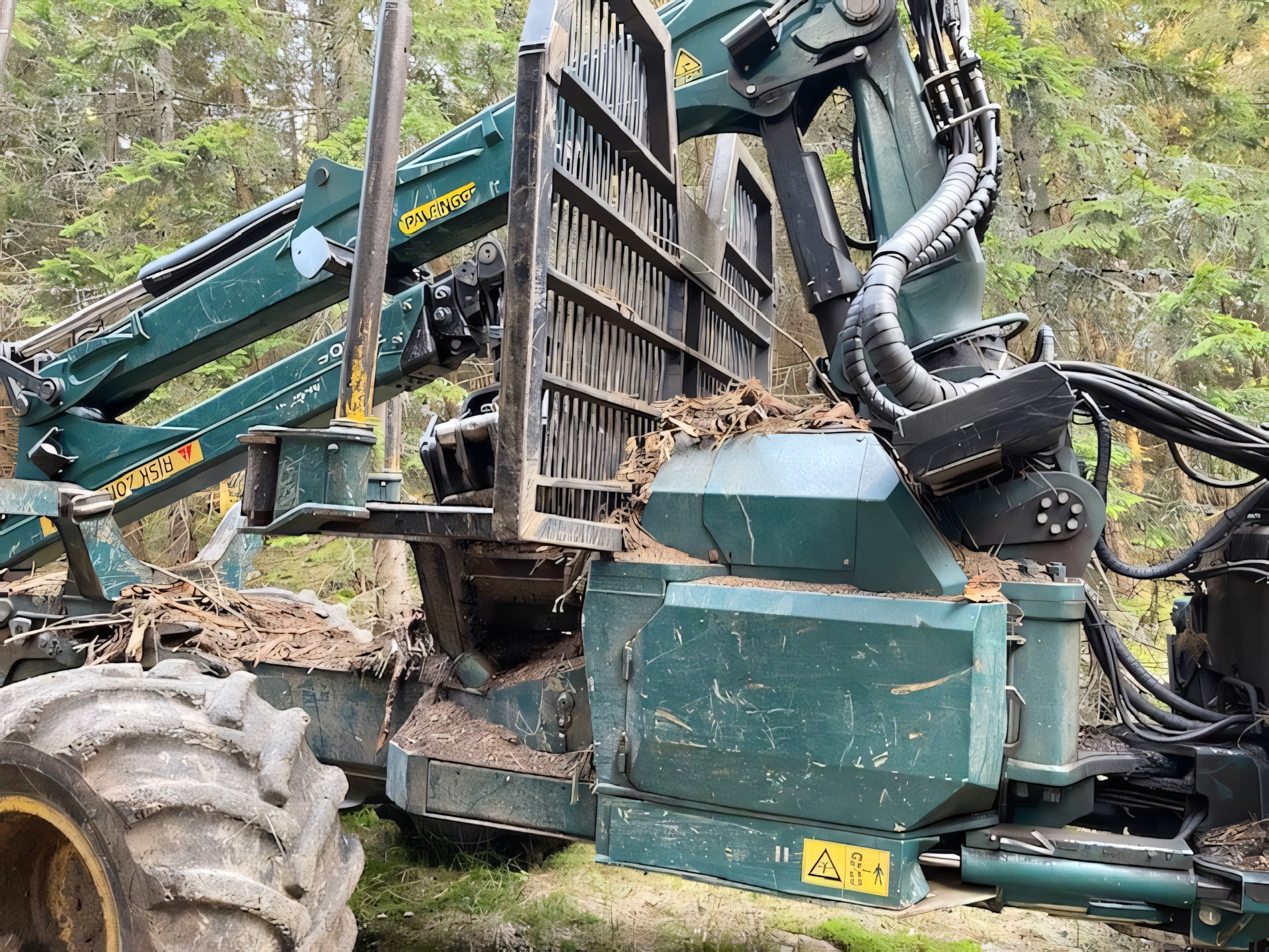 Kranrückezug HSM 208F 14 t Kombi / 8094.001_000523 - HSM Hohenloher ...